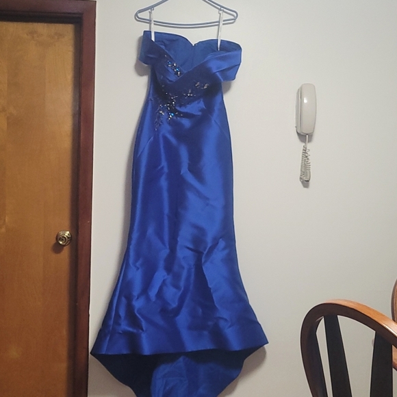 Eleni Elias | Dresses | Royal Blue Eleni Elias Lng Dress | Poshmark